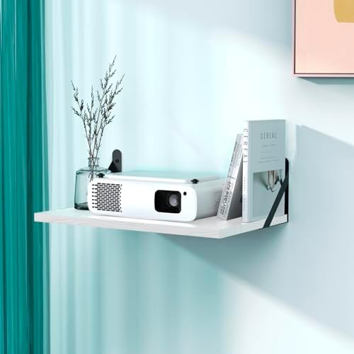 Amazon.com: AREAJD Projector Wall Mount Shelf - Floating Shelf with ...