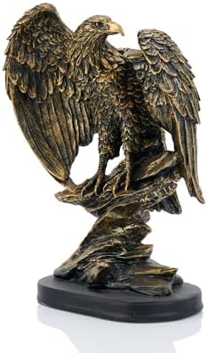 Amazon.com: Eagle Statue Decorative, Bald Eagle Figurines Statues for ...