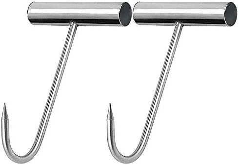 Alele 10" Meat Hook 10mm Heavy Duty Stainless Steel Butcher Hooks for ...