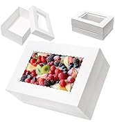 Amazon.com: Mcfleet 10pcs Cake Boxes 12 Inch 12x12x12 Tall Cake Boxes ...