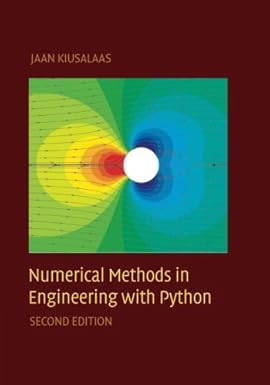 Numerical Methods in Engineering with Python : Kiusalaas, Jaan: Amazon.it: Libri