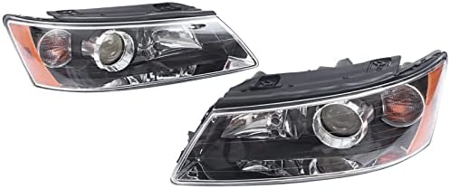 Amazon.com: SHONFYVS 1 Pair Headlight Headlamp Assembly for Hyundai for ...