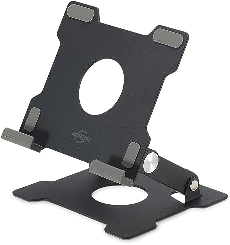Amazon.com: tounee Tablet Holder Stand, Dual Rod Adjustable Aluminum ...