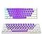 Amazon.com: KRAKEN KEYBOARDS Purple Cloud Edition Kraken Pro 60 | White ...