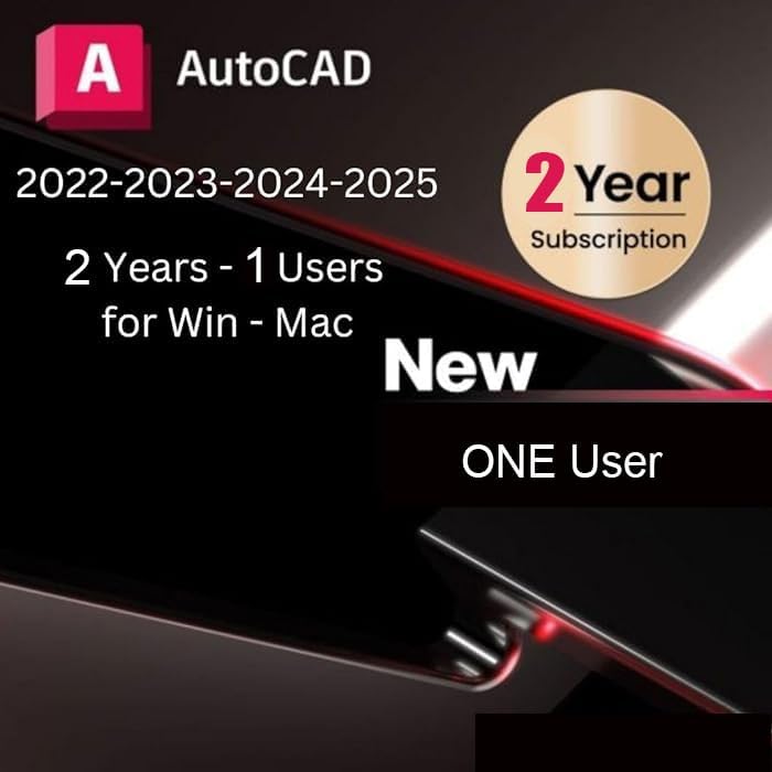 Autocad 2026 Two Years Subscription For Windows And Mac Email Delivery ...