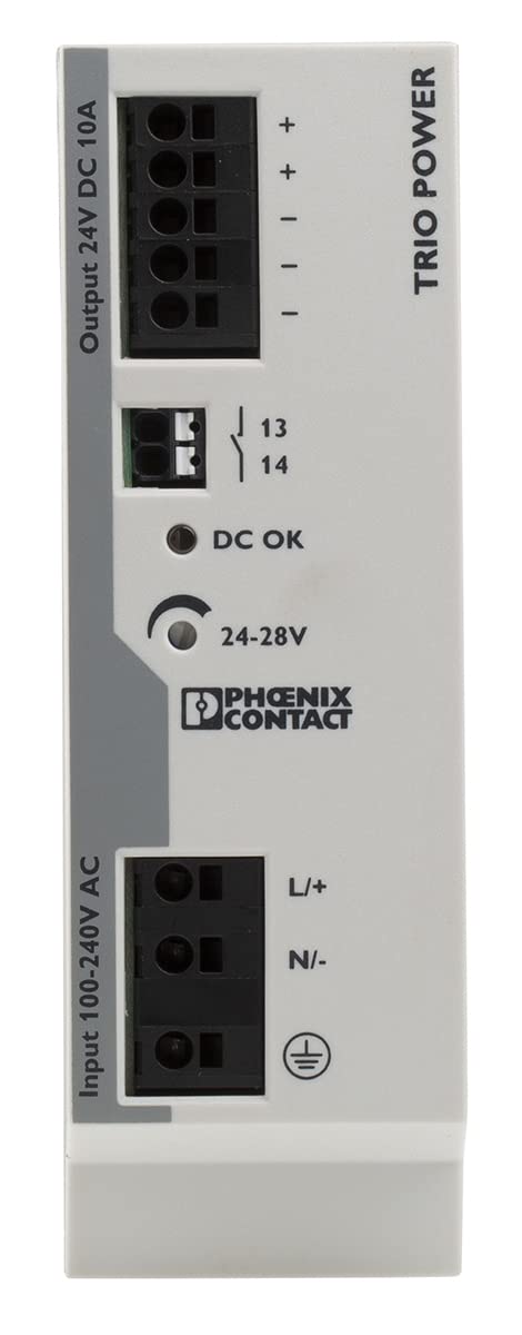 PHOENIX CONTACT SMPS TRIO-PS-2G/1AC/24DC/10 INPUT VOLTAGE 110-240V AC ...