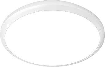 Tealight 12 Inch Round LED Ceiling Light, 6500K Cool White Super Bright ...