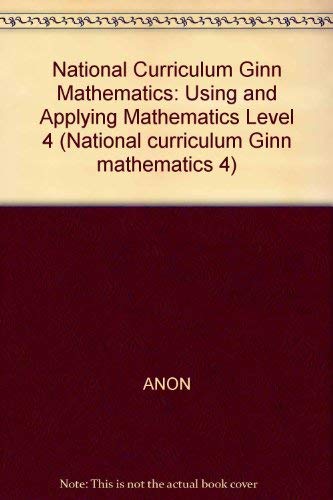 Using and Applying Mathematics Textbook (National Curriculum Ginn ...