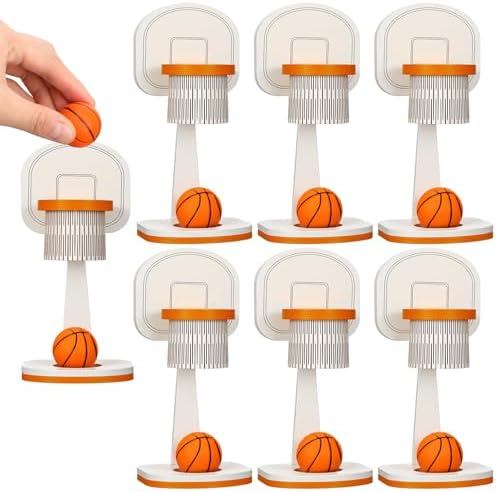 Amazon.com: Tasdurian 6 Pcs Basketball Party Table Decorations Sports ...