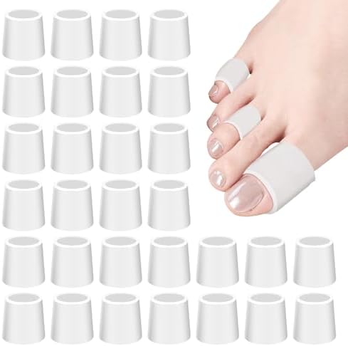 Amazon.com: 24 Pcs Silicone Toe Protectors, Open Pinky Toe Sleeves, Gel ...