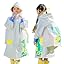 Amazon.com: Fewlby Kids Raincoats For Girls Boys Waterproof Rain Jacket Cartoon Unicorn Children ...
