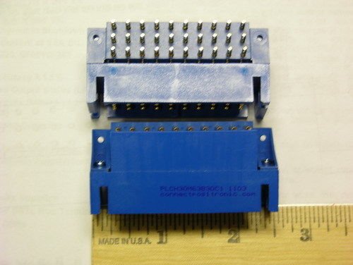 2 Positronic PLCH30M63B30C1 30P R/A Press-Fit Termination PCB Mount ...