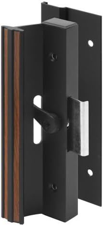 Prime-Line C 1073 Aluminum, Black Finish, Patio Door Handle Surface ...