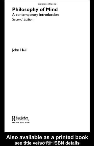 Philosophy of Mind: A Contemporary Introduction (Routledge Contemporary ...