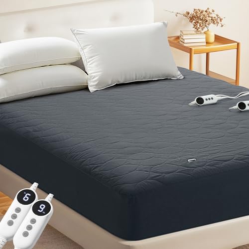 MASVIS Heated Mattress Pad Queen Dual Control Review: The Ultimate ...