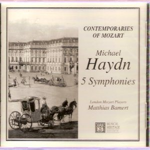Michael Haydn: 5 Symphonies: Haydn, Michael, Bamert, Matthias: Amazon ...