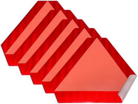 Amazon.com - IGNIXIA (Pack of 02) Slow Moving Vehicle Sign, PVC Vinyl ...