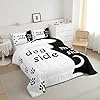 Amazon.com: Erosebridal Dog Side and My Side Comforter Set Queen Size ...