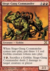 Amazon.com: Magic The Gathering - Siege-Gang Commander (234/383 ...