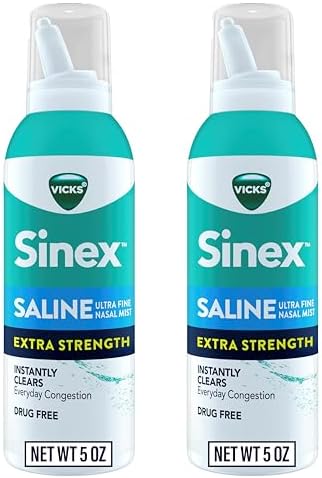 Amazon.com: Vicks Sinex Severe Nasal Spray, Moisturizing Ultra Fine ...