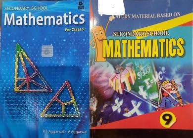 Secondary School Mathematics For Class 9 With Answer Key : R S AGGARWAL ...