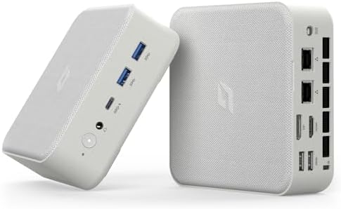 Amazon.com: BOSGAME P4 Dual LAN Mini PC Ryzen 7 5700U 16GB DDR4 RAM ...