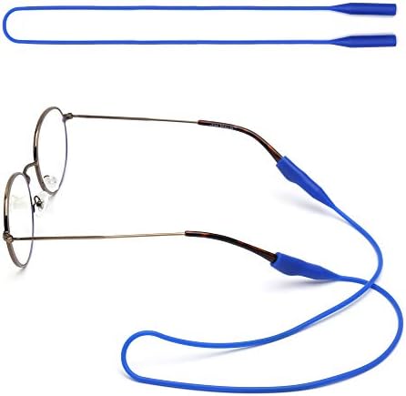 JM Fermo Cinturino per Occhiali in Silicone Elastico Custodie per Occhiale Impermeabili, Catena ...