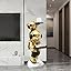 Amazon.com: BULUXE Modern Gold Astronaut Floor Sculpture, Spaceman ...