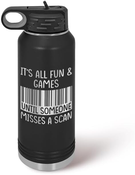 Amazon.com | MEDROC Mail Carrier Water Bottles - 20oz Stainless Steel ...