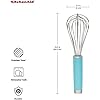 Amazon.com: KitchenAid Gourmet Utility Whisk, 10.5-Inch, Matte Aqua Sky ...