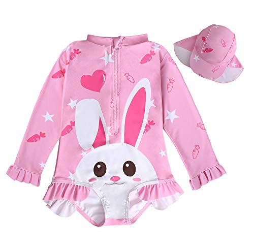 Toddler Bunny Swimsuit W/Cap $5.70 (70% OFF Coupon) - Mojosavings.com