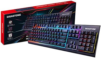Amazon.com: Gigastone Gaming Keyboard Japanese Layout 109 Keys, Full ...