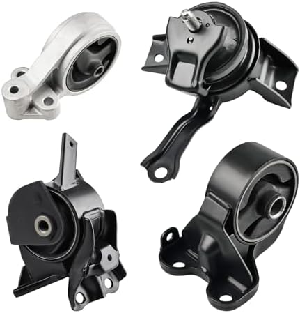 Amazon.com: JDMON 4Pcs Engine Motor Mount & Transmission Mount Kit ...