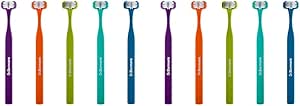 Dr.Barmans Super Brush Compact Junior Toothbrush - Color May Vary (Pack ...