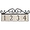 Amazon.com: NACH Old World 4-Number Address Signs for Houses, Outdoor ...