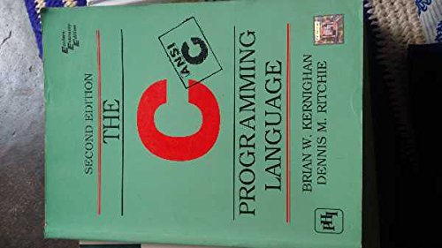 The C Programming Language By Dennis M Ritchie And Brain W Kernighan