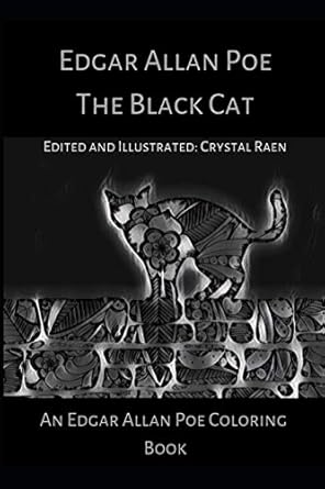 The Black Cat: An Edgar Allan Poe Coloring Book : Poe, Edgar Allan ...