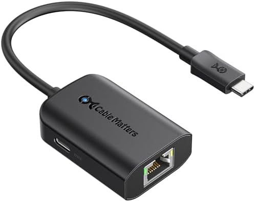 Amazon.com: 1000Mbps Ethernet Adapter for Chromecast with GoogleTV, USB ...
