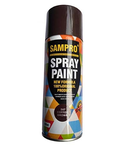 Samp Luvik Coffee brown spray paint 400ml for multipurpose uses ...