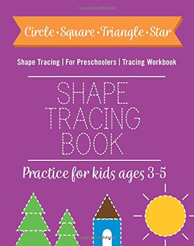 Amazon.com: Shape Tracing: Shape Tracing Book For Preschoolers ...