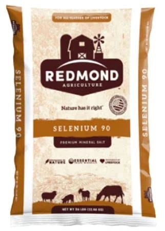 Amazon.com: Redmond Selenium 90 Trace Mineral Salt Bag Feed Supplement ...