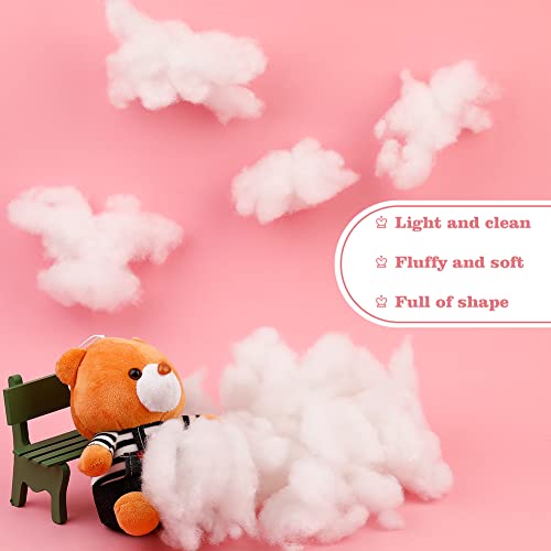 Snapklik.com : 50g/18oz Polyester Fiber Fill, Premium Fiber Fill ...