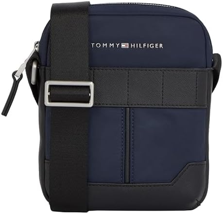 Tommy Hilfiger Herren Umhängetasche TH Elevated Nylon Mini Reporter ...