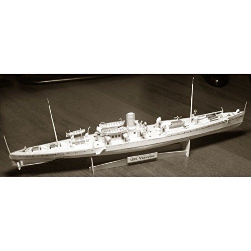 OREL Paper Model KIT Military Fleet Experienced Gunboat VESUVIUS USA ...
