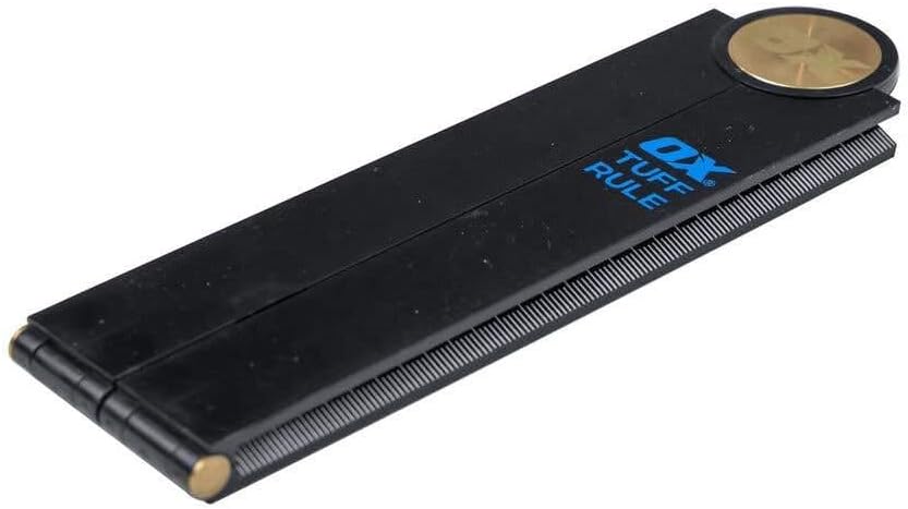 OX Pro Tuff Folding Rule Black, Carpenters Measuring Angle Finder ABS ...