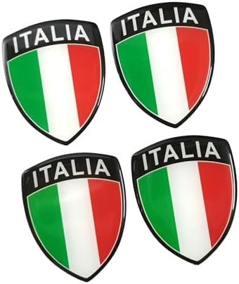 Amazon.com - Italian Flag - Italy - Heart Sticker Vinyl Decal Bumper ...
