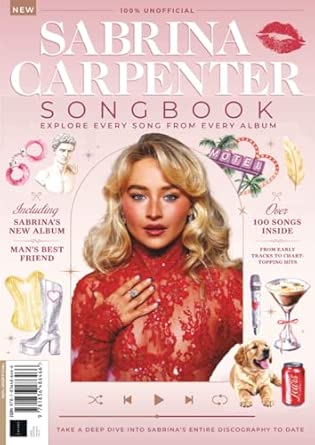 Sabrina Carpenter Song Book: The Ultimate Gift for Sabrina Fans ...