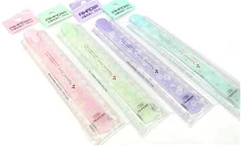 TSHAOUN 6 Plastic Rulers, 30cm Ruler, Multipack Clear Ruler, Measuring ...