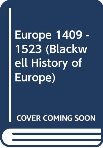 Buy Europe 1409 – 1523 (Blackwell History of Europe) Book Online at Low ...
