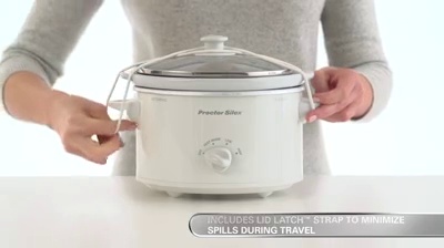 Watch Proctor Silex 33116Y Portable Oval Slow Cooker, 1.5-Quart on ...